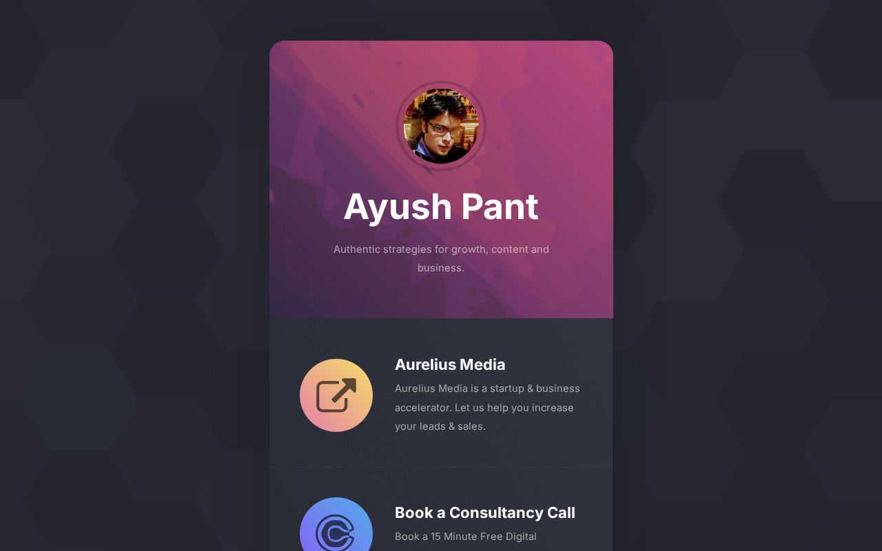 Ayush Pant